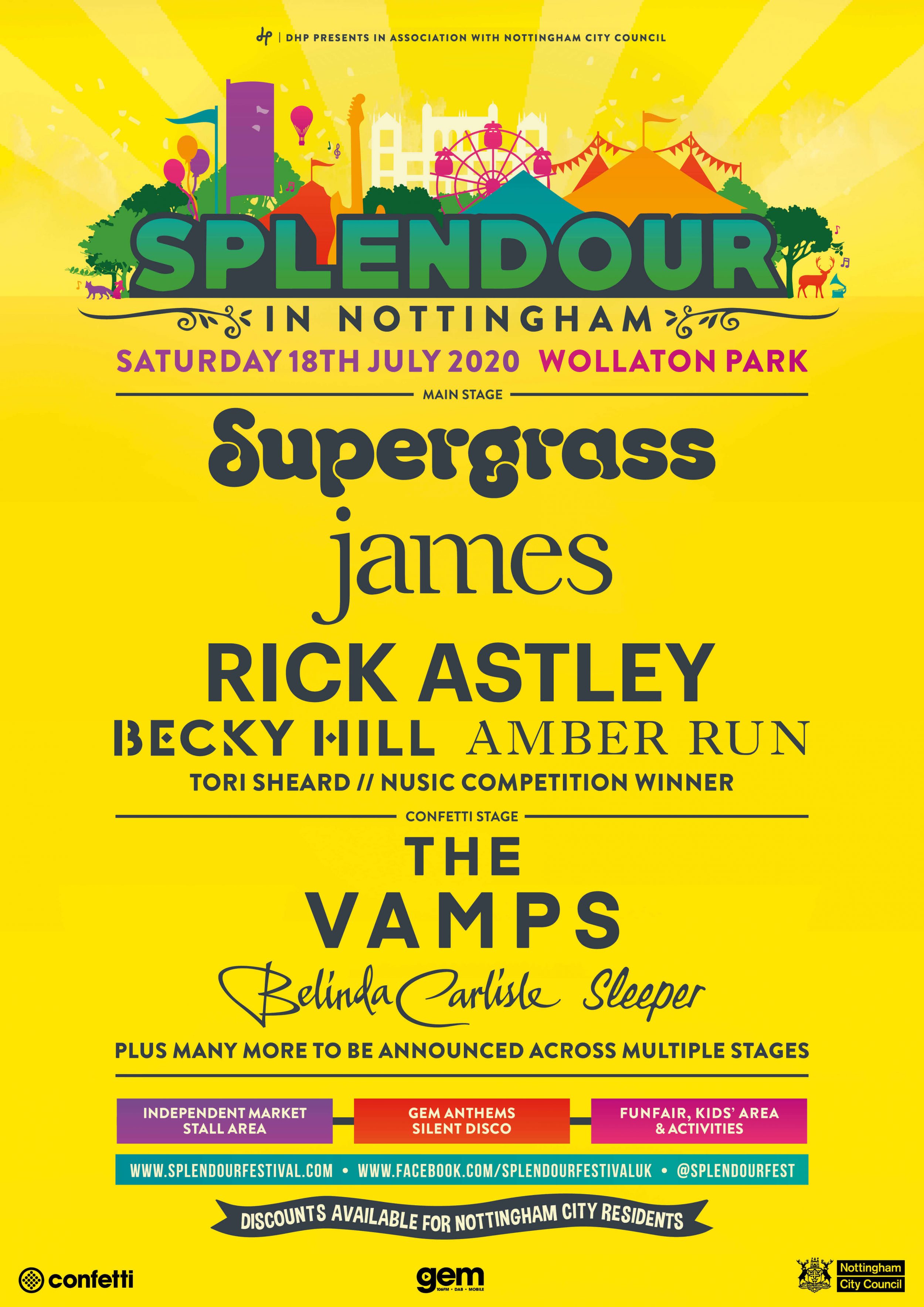 Line Up | Splendour Festival 2020
